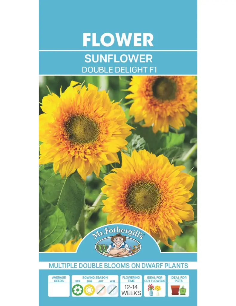 Double Delight F1 Sunflower Seeds | Perennialle Plants